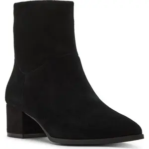 Blondo Arena Pointed Toe Waterproof Bootie - Black Suede