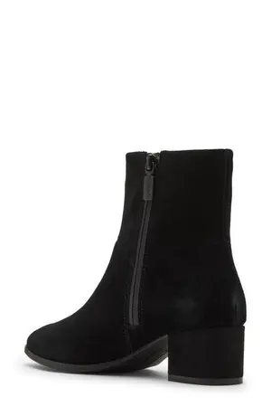 Blondo Arena Pointed Toe Waterproof Bootie - Black Suede