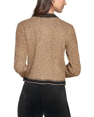 Karl Lagerfeld Paris Button-front Cardigan