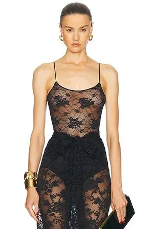 Oseree Soft Lace Bodysuit