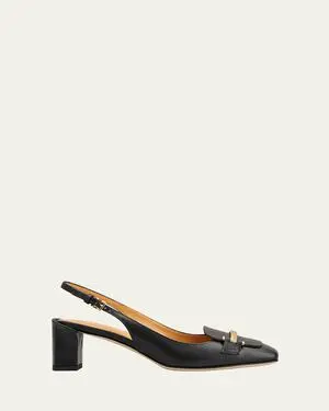 Tod's Metal Pumps
