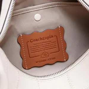 COACHTOPIA Alter/ego Slouchy Shoulder Bag In Upcrafted Leather - Chalk