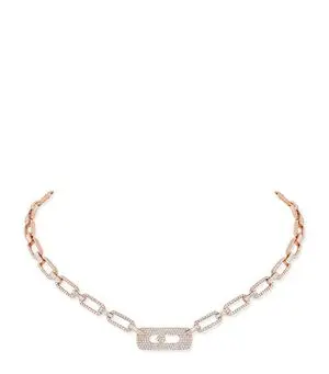 Messika Move Link Diamond Necklace
