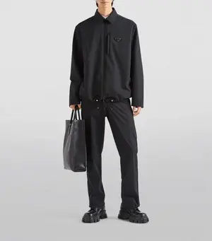 Prada Split-detail Trousers