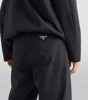 Prada Split-detail Trousers