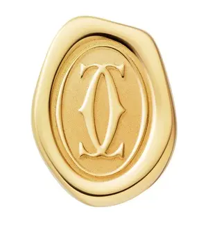 Cartier Yellow Wax Seal Cufflinks