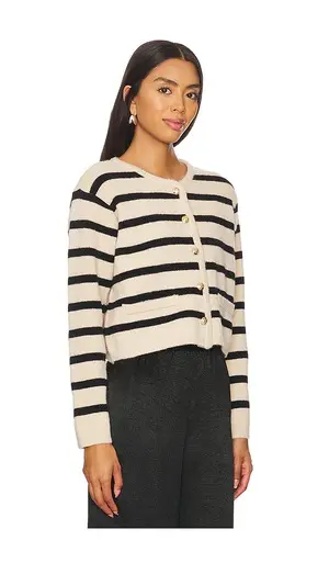 Line & Dot Benni Stripe Cardigan