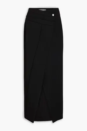 RÓHE Grain De Poudre Maxi Wrap Skirt