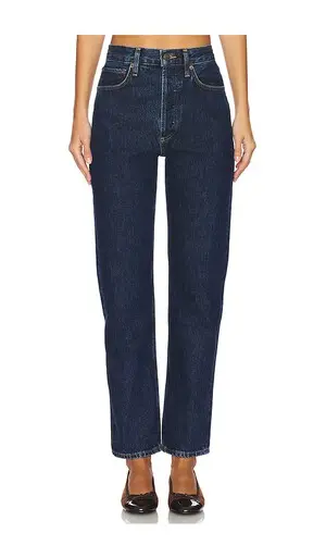AGOLDE 90's Pinch Waist High Rise Straight Jeans - Pendulum