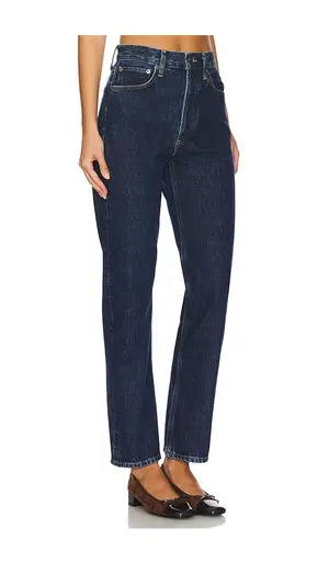 AGOLDE 90's Pinch Waist High Rise Straight Jeans - Pendulum