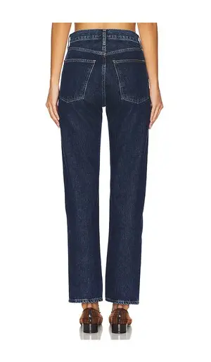 AGOLDE 90's Pinch Waist High Rise Straight Jeans - Pendulum