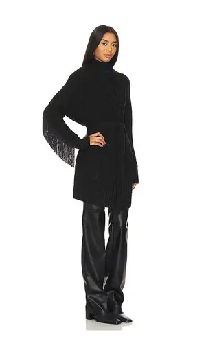 UNDERSTATED LEATHER Midi Rodeo Robe