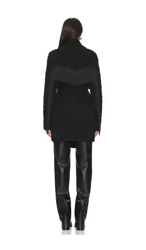 UNDERSTATED LEATHER Midi Rodeo Robe