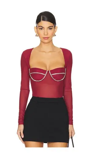 Bardot Carter Diamante Bodysuit