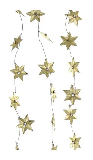 CODY FOSTER & CO Jeweled Etoile Garland In Metallic Gold - N,a