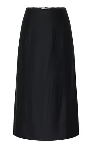 Mid-Rise Midi Skirts