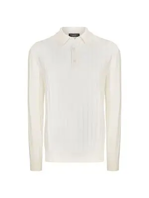 Stefano Ricci Three-button Polo Shirt Beige