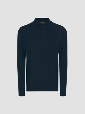 Stefano Ricci Three-button Polo Shirt - Blue