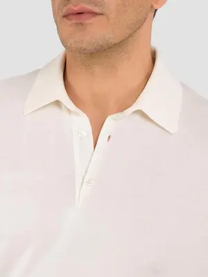 Stefano Ricci Silk Three-button Polo Shirt
