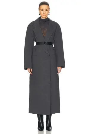 Norma Kamali Tie Detailed Outerwear For Women