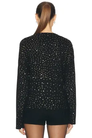 BODE Embellished Oak Wrap Cardigan