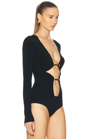 Christopher Esber Bracket Knit Bodysuit