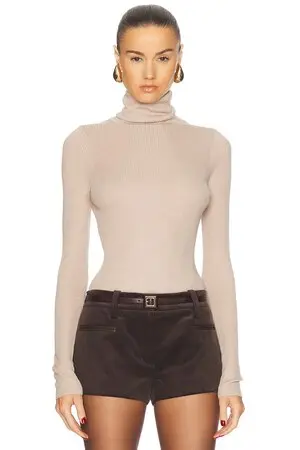 Nude Turtleneck