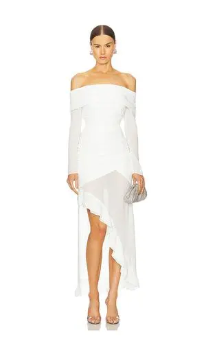 Line & Dot Owens Midi Dress