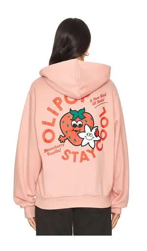 STAY COOL X Olipop Strawberry Vanilla Hoodie