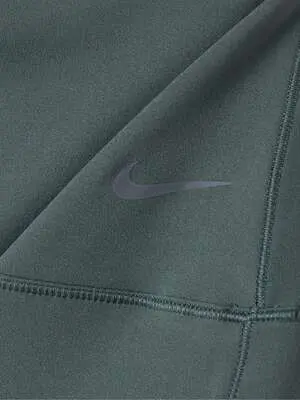 Nike Zenvy Stretch-jersey Flared Leggings - Green