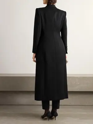 Dolce & Gabbana Double-breasted Wool-blend Gabardine Coat