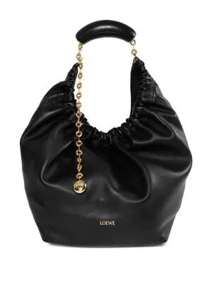 Loewe Medium Squeeze Shoulder Bag - Black
