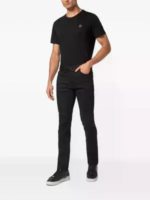 Philipp Plein Dragon-detail Slim Jeans