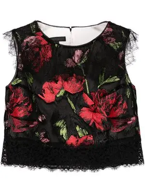 Shiatzy Chen Floral Tops