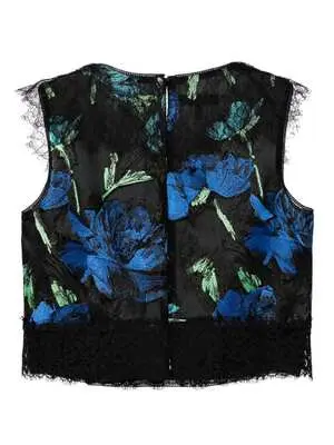 Shiatzy Chen Floral Embroidery Top