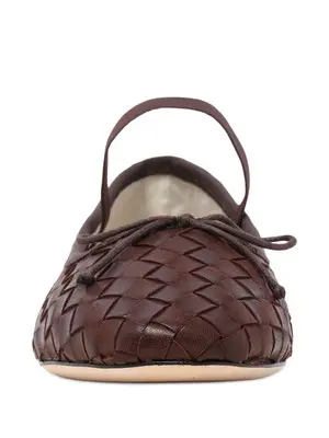 LOEFFLER RANDALL Woven Ballerina Shoes