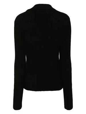 B+AB Lace-up Neck Jumper