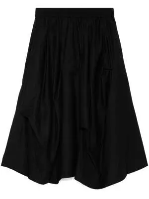 B+AB Draped A-line Skirt
