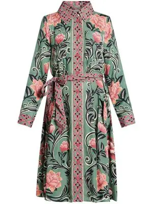 Green Midi Day Dresses