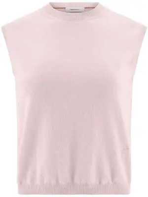FERRAGAMO Ferragamo Sleeveless Cashmere Gilet Pink