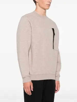 Stone Island Mélange-effect Sweatshirt