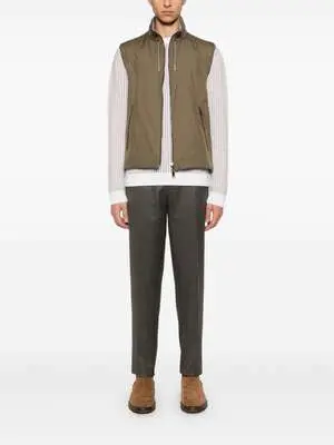 Zegna Reversible Gilet - Green