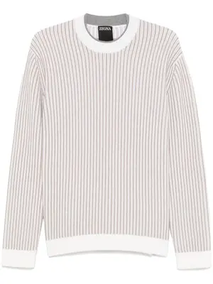 Zegna Patterned Sweaters For Men