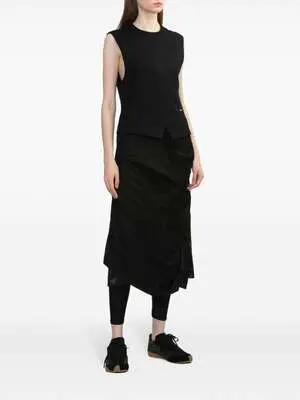 ADER ERROR Asymmetric Midi Skirt