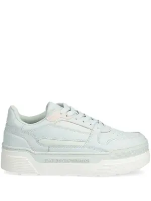 EA7 Panelled Sneakers - Blue