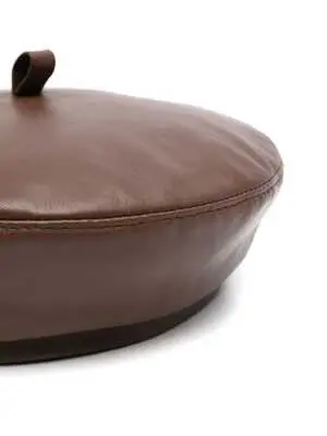 Ruslan Baginskiy Leather Beret