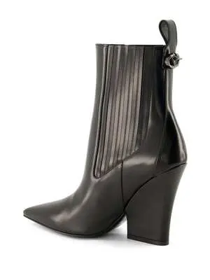 Valentino Garavani 105mm Vlogo Lockette Boots