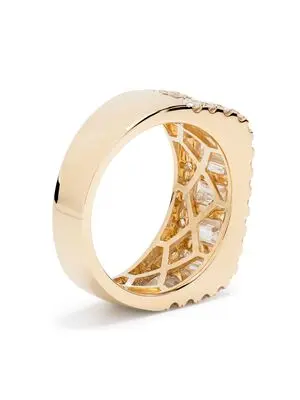 ANITA KO 18k Yellow James Diamond Ring
