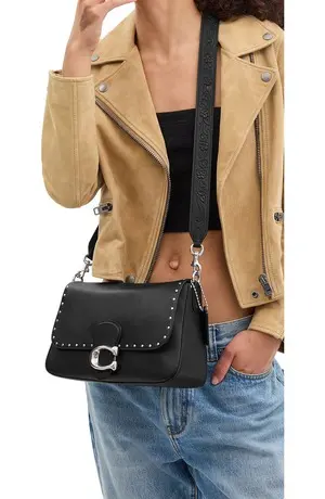 COACH Tabby Leather Shoulder Bag