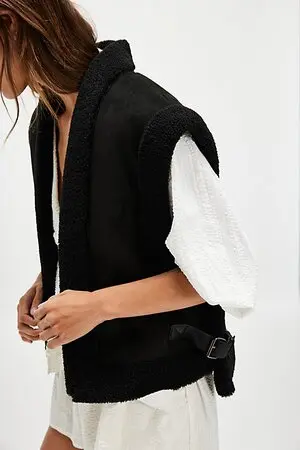 Free People Marianna Vegan Suede Vest